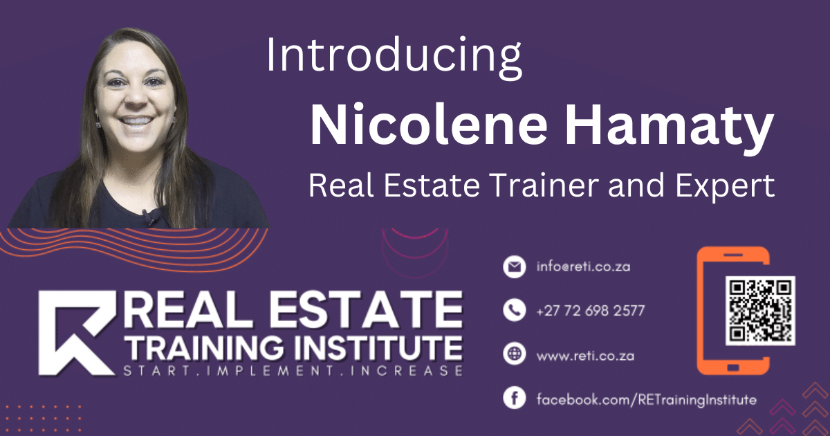 Introducing Nicolene Hamaty, CEO & Founder of the Real Estate Training ...
